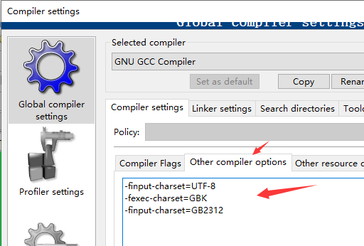 Code::Blocks今天突然乱码(中文) 报错 error:converting to execution character set:Illegal byte sequence ...
