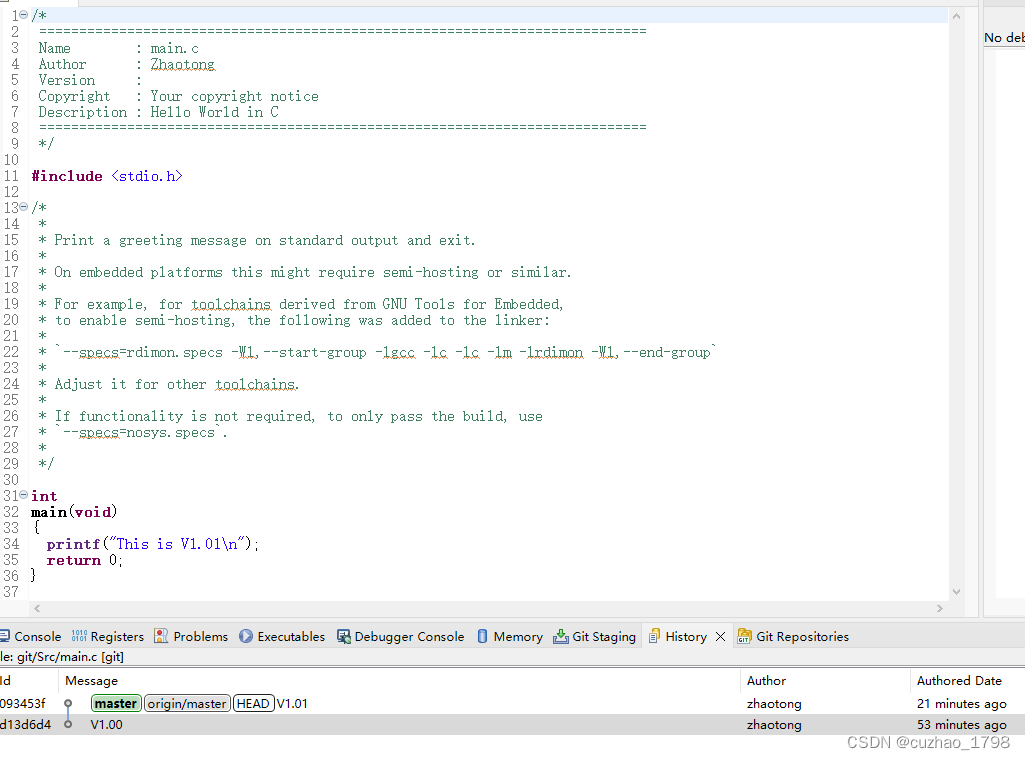 四、 Eclipse mcu开发环境代码管理_eclipse 单片机开发-CSDN博客