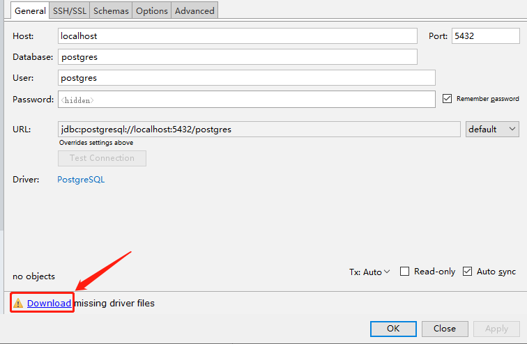 idea连接postgresql的详细过程，附截图_idea 执行postgresql driver-CSDN博客