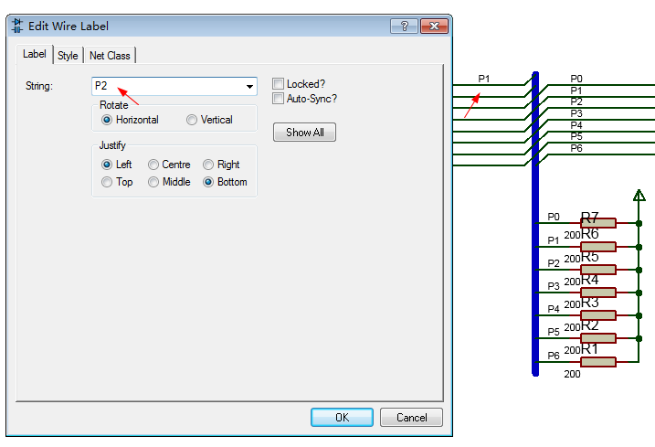 proteus中的标签的使用方法。_protues如何标注-CSDN博客