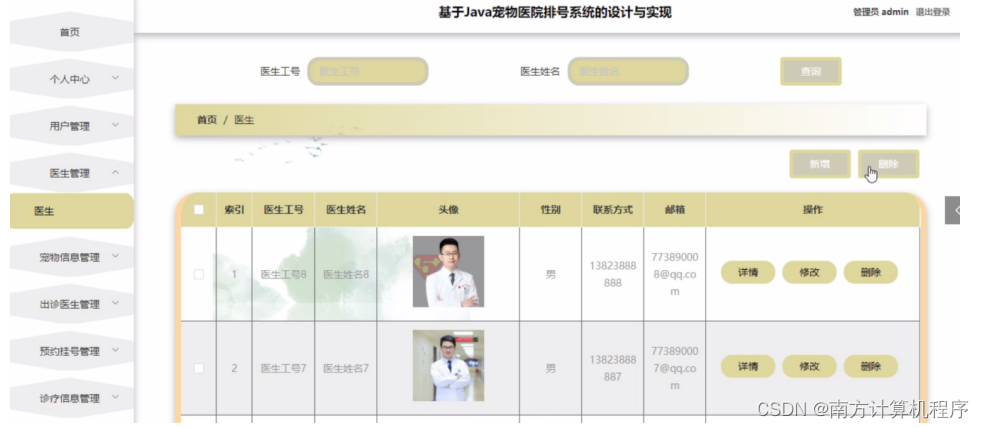 【附源码】基于java宠物医院排号系统的设计与实现r5zy19计算机毕设ssm宠物医院预约挂号e R图 Csdn博客