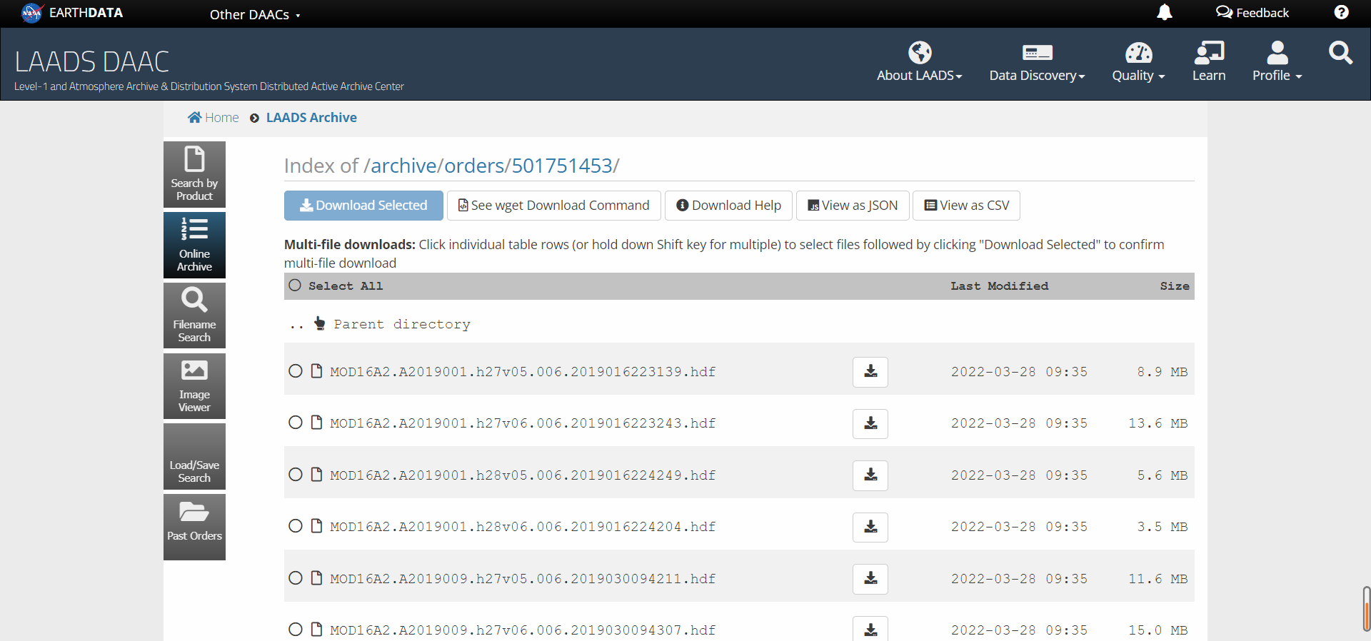 MODIS数据下载、拼接、裁剪、8天合成月方法以及处理过程中遇到的问题及解决办法（简要整理）_modis下载官网打不开-CSDN博客