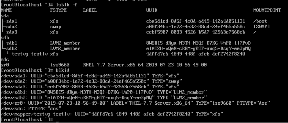 linux之观察磁盘分区状态（lsblk）-CSDN博客
