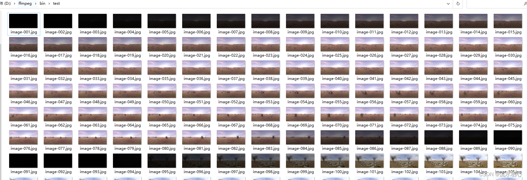 Ffmpeg按视频帧提取帧图像ffmpeg 获取rtsp流的每一帧图片 Csdn博客