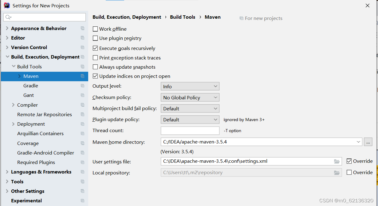 IDEA创建新工程时，Maven项目只显示Lifecycle，不显示plugins和dependencies问题的解决_idea maven只有lifecycle-CSDN博客