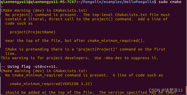 ubuntu16.04验证Pangolin安装成功_查看pangolin版本-CSDN博客
