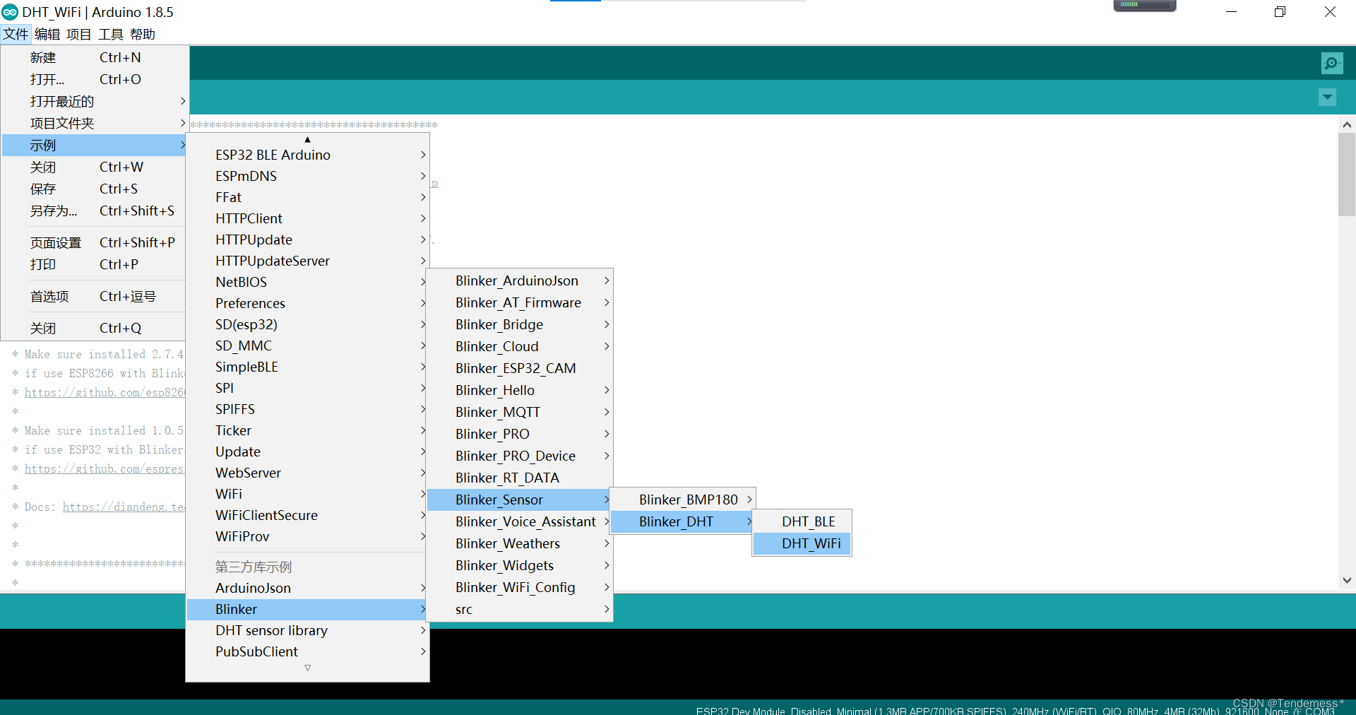 ESP32+Blinker+DHT11实现测温湿度_blinker 温湿度-CSDN博客