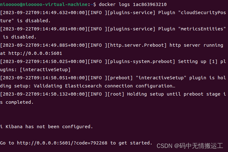 【Linux Ubuntu】Docker部署 ELK全家桶 镜像环境_elasticsearch镜像部署-CSDN博客
