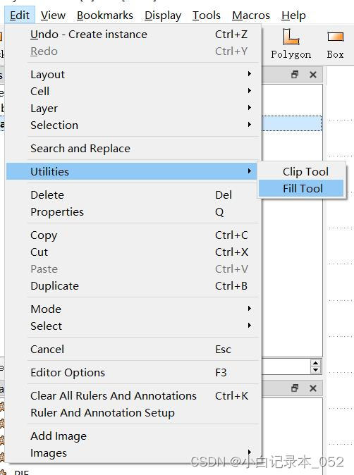 KLayout软件学习记录（六）fill_klayout的box无填充-CSDN博客