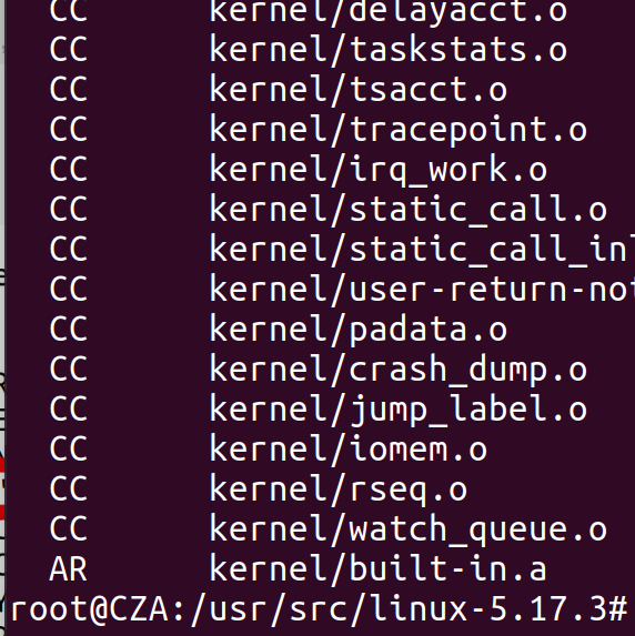 ubuntu(20.04)+linux内核（5.17.3）编译内核_ubuntu2004 linux内核5.17.3编译内核-CSDN博客