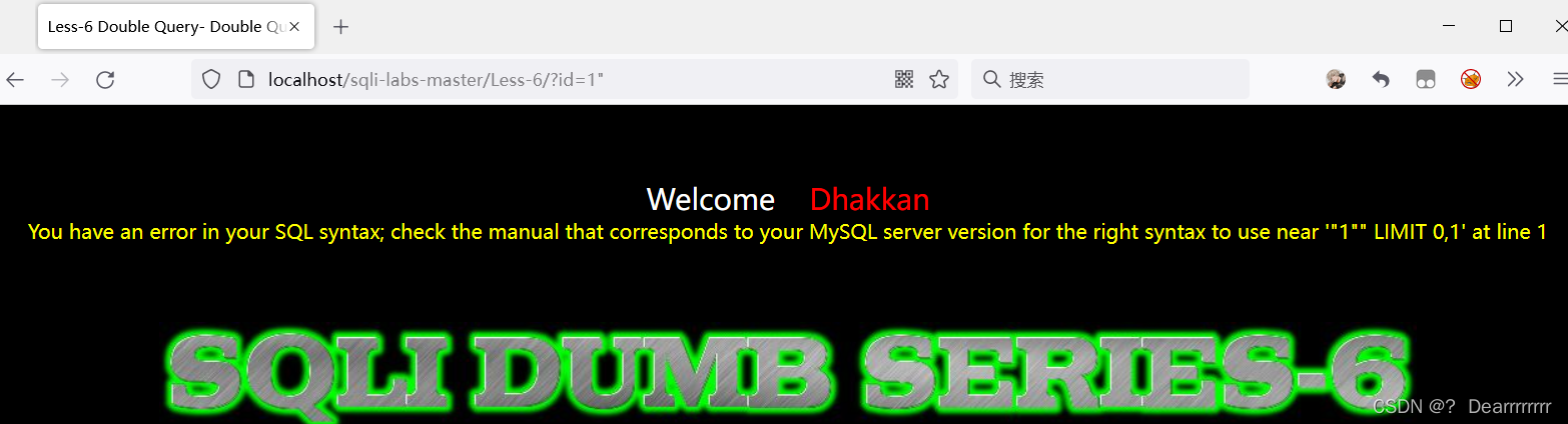 Sql注入学习笔记（5~6）两关教会你：布尔+报错注入_布尔注入payload-CSDN博客