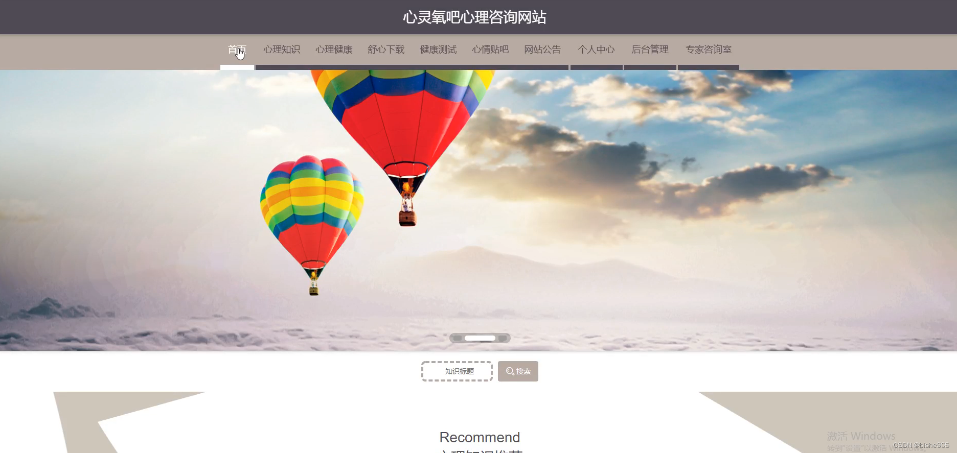 SSM毕设项目心灵氧吧心理咨询网站j977p（java+VUE+Mybatis+Maven+Mysql）-CSDN博客