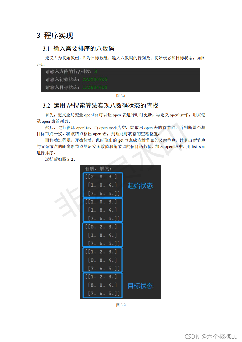 Python A 搜索算法解决八数码问题 使用a 算法求解八数码问题初始状态123804765目标状态813024765 Csdn博客