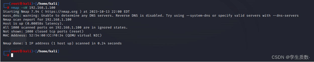E113-经典赛题-Nmap扫描渗透测试_nmap练习题-CSDN博客