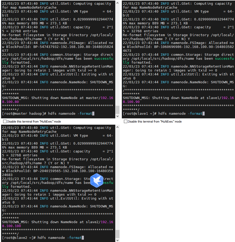 Hadoop集群报错解决及hadoop fs 的常用操作_hadoop fs -put-CSDN博客
