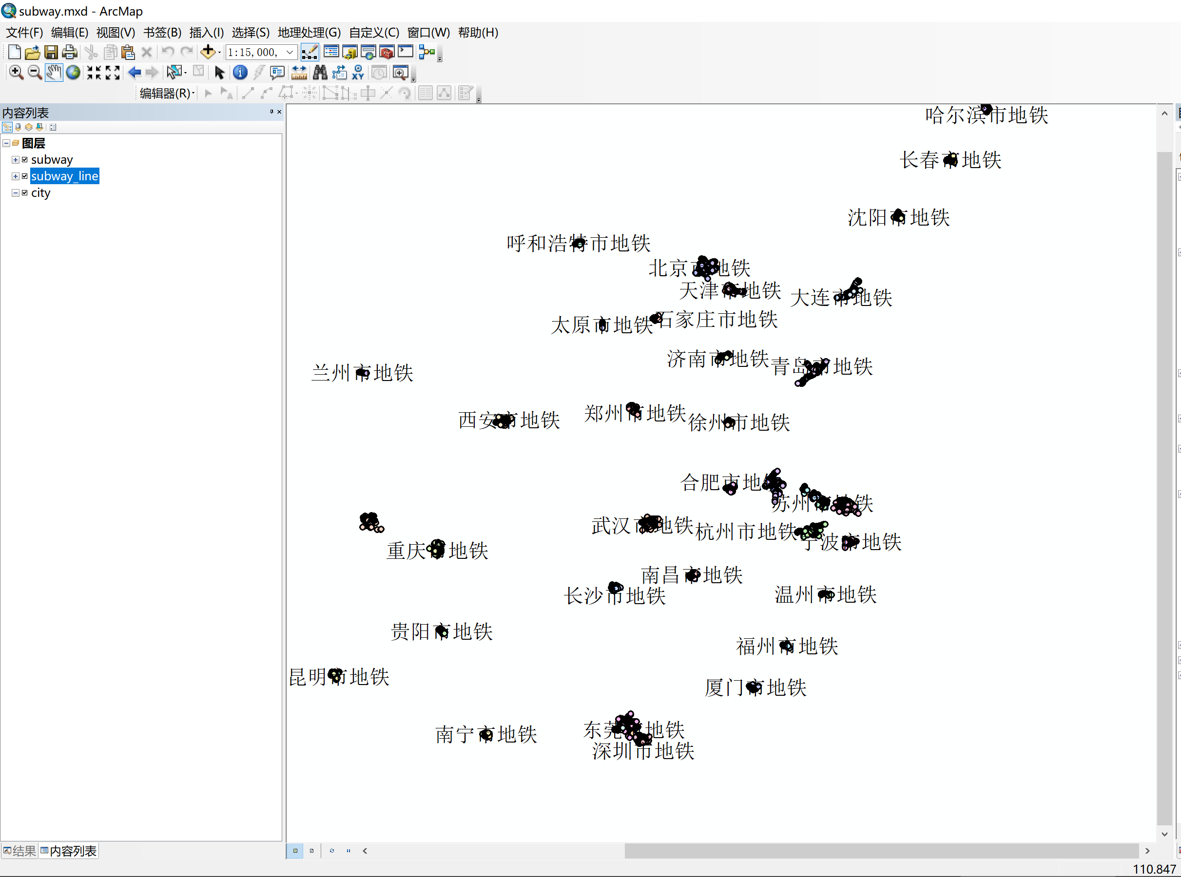【爬虫】Python爬虫实战，Python实现中国地铁数据可视化arcmap_python绘制地铁地图可视化数据处理-CSDN博客