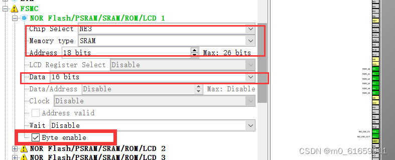 11.FSMC外扩内存SRAM_地址数据复用方式外扩并行sram-CSDN博客