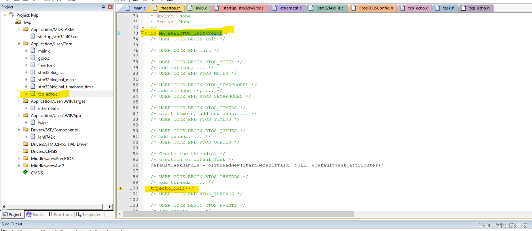 STM32F4 + CubeMX + RTOS + LwIP_cubemx freertos lwip-CSDN博客