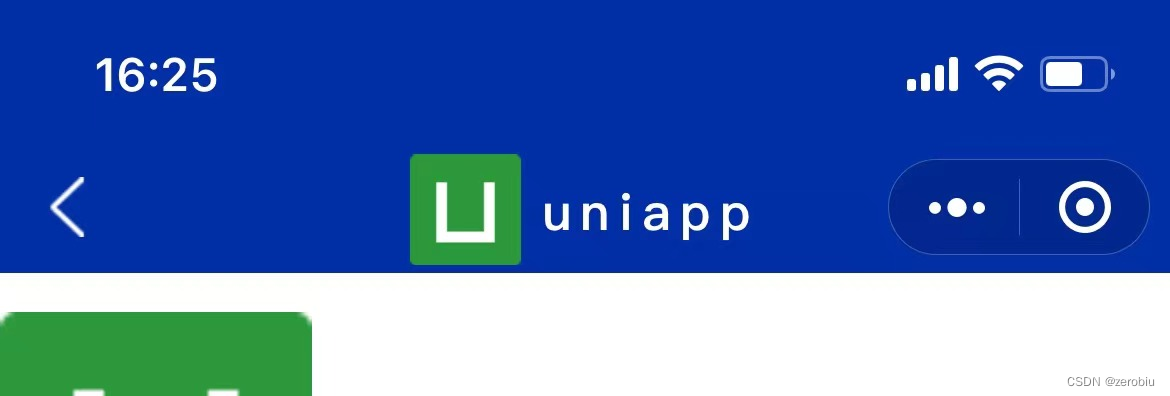 Uniapp 小程序自定义头部组件uniapp自定义小程序头部 Csdn博客