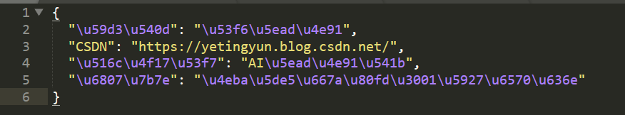 解决Python3将数据保存为json，中文显示为Unicode编码的问题_json数据unicode编码-CSDN博客