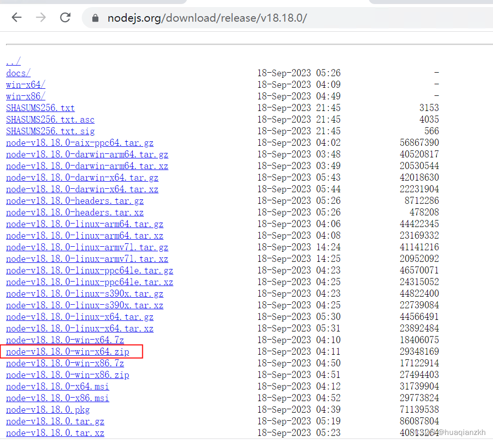 记录下如何部署vue项目——（一）安装Node.js和npm_node 18.18 npm-CSDN博客