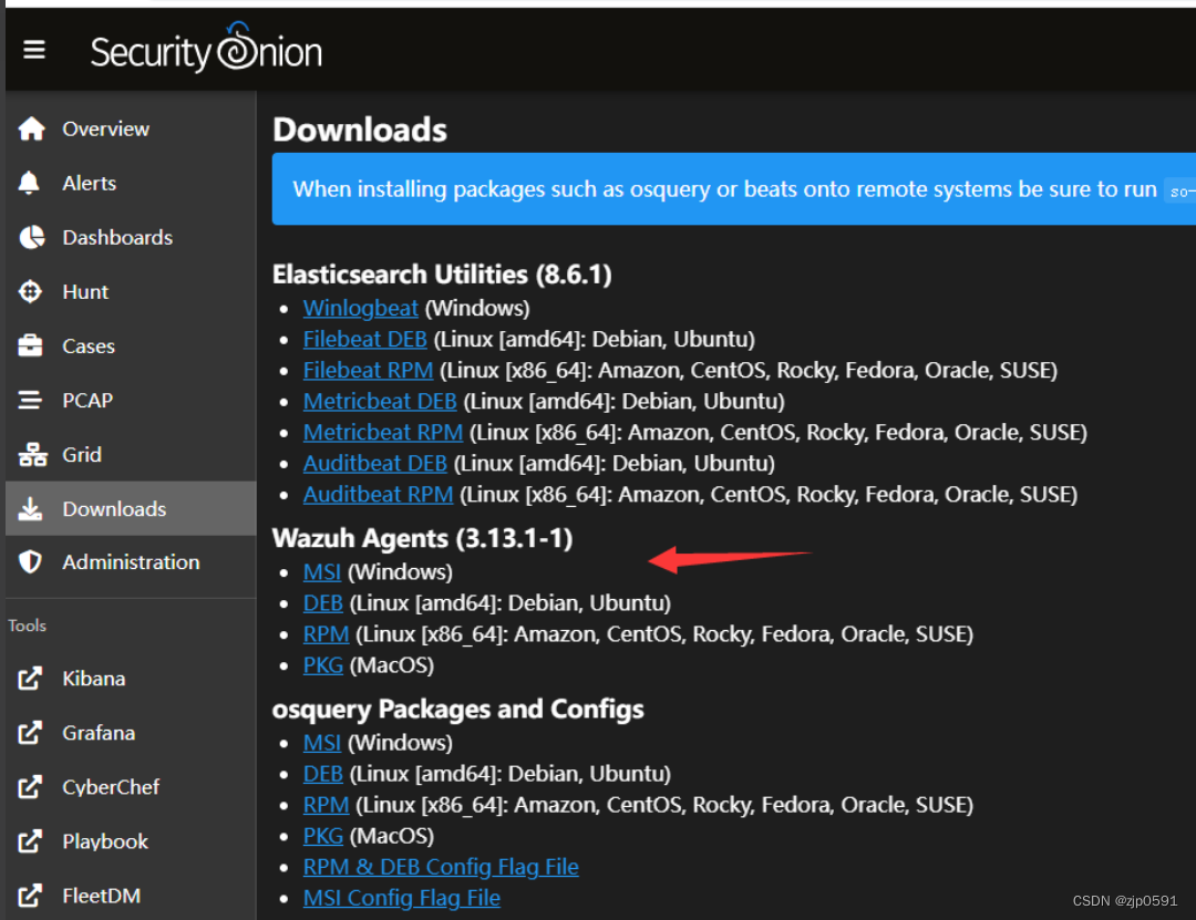 Security Onion安全洋葱-wazuh客户端安装_securityonion wazuh-CSDN博客