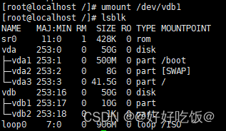 将服务器里的50G数据盘，分3个区，一个10G (ext4)，两个20G(xfs)，分别挂载到目录/data1、/data2、/data3，并将挂载信息写入fstab。_给50g磁盘的分配3个 ...