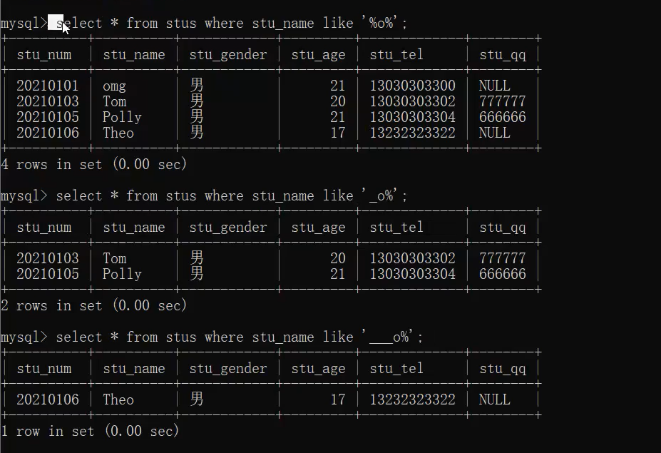 Mysql Dql 查询 Csdn博客