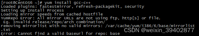 2022最新 CentOS6 yum报错Error: Cannot find a valid baseurl for repo: base-CSDN博客
