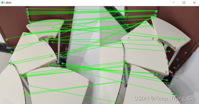Opencv中的“暴力”特征匹配和FLANN特征匹配（python实现）_flann.knnmatch-CSDN博客