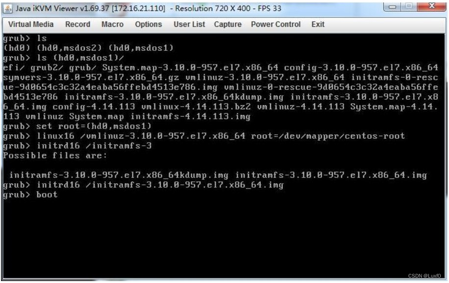 【问题处理】常见Linux系统启动失败_linux dracut出现无法进入系统-CSDN博客