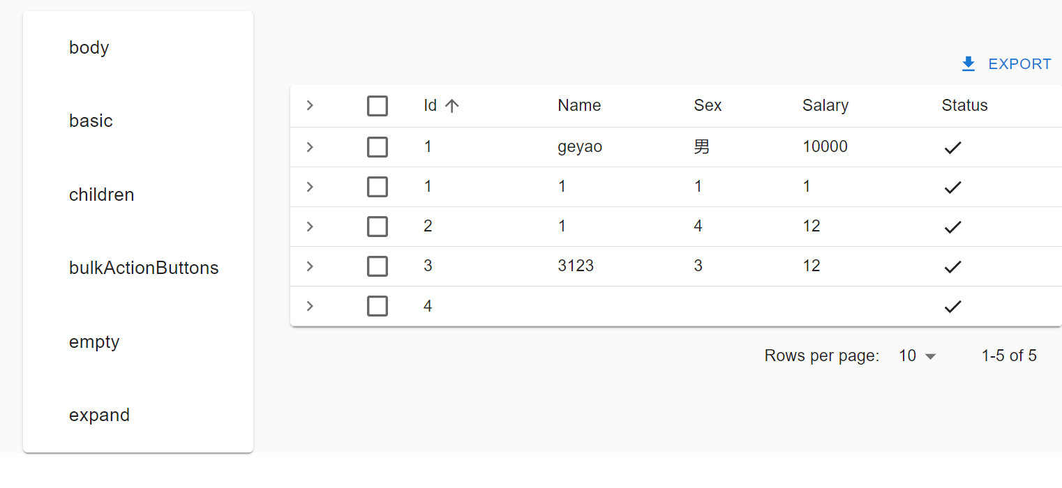 前端项目实战陆拾伍react-admin+material ui-踩坑-List需要Datagrid中Datagrid测试步骤 - 前端导师歌谣 - 博客园