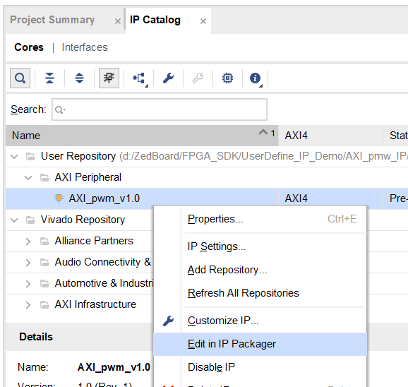 自定义AXI IP核实验——FPGA Vitis篇_xilinx 自定义axi ip-CSDN博客