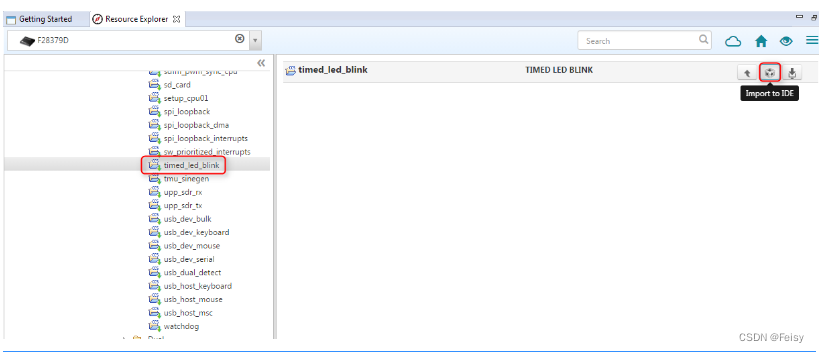 用CCS搭建简单的F28069M工程并控制LED闪烁，以及实现注解_f28069例程-CSDN博客