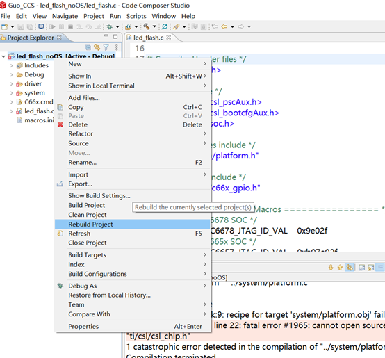 嵌入式问题_1965 cannot open source file-CSDN博客
