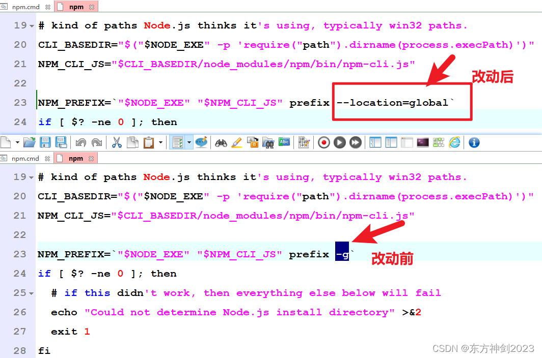 【npm Install 报错】npm Warn Config Global ` Global` ` Local` Are Deprecated Use ` Location