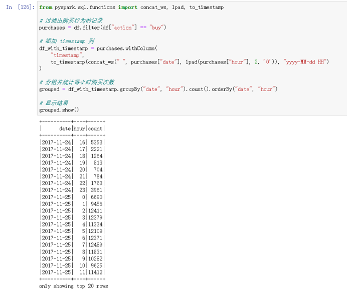 【大数据】用Spark进行用户行为分析_十三卝归一的博客-CSDN博客