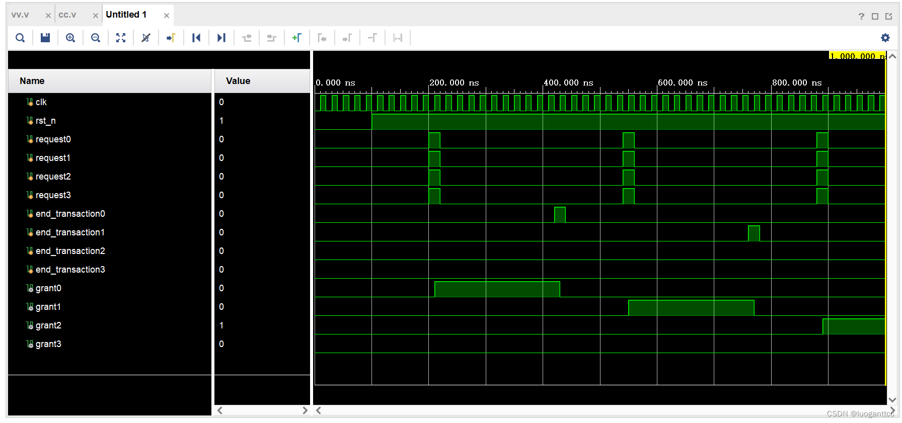 Verilog——一个简单仲裁器的实现_arbiter verilog-CSDN博客