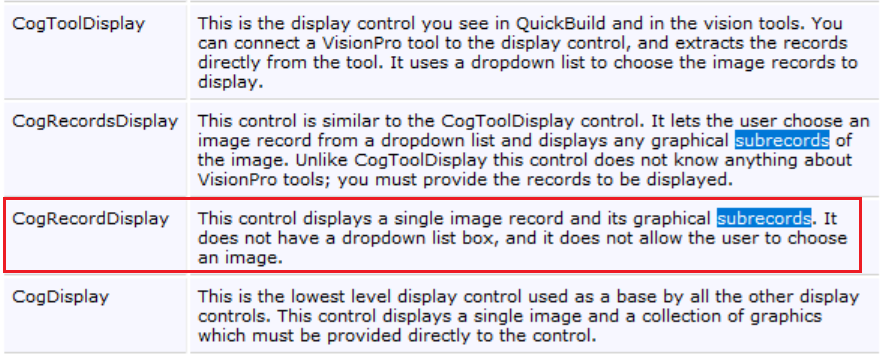[VisionPro与C#]关于C#使用VisionPro控件显示图片过程的一些理解_cogrecorddisplay-CSDN博客