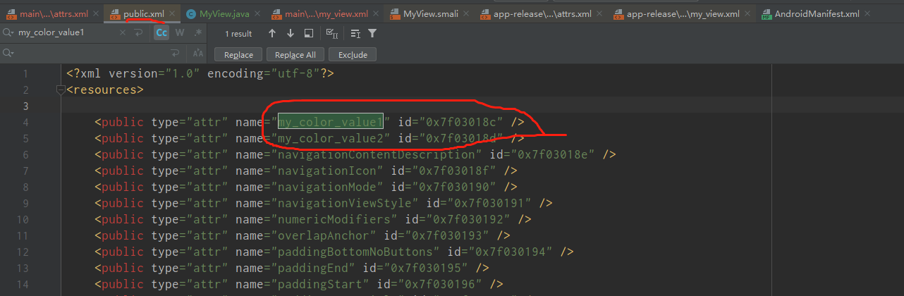 对Android的R$styleab.smali、declare-styleable标签自定义attr属性的还原与逆向开发实践_r$styleable.smali文件中的属性定义-CSDN博客
