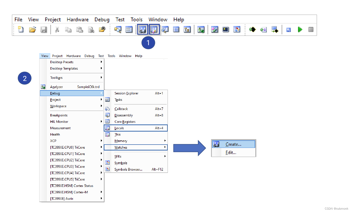 ISYSTEM调试实践7--Watch 、Local和Symbols窗口_winidea watch-CSDN博客