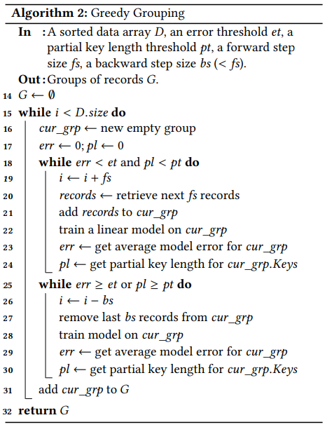 Sindex 论文笔记：a Scalable Learned Index For String Keys Csdn博客