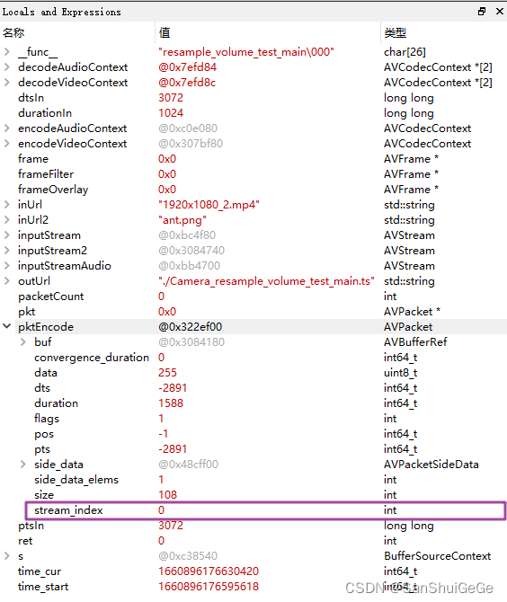 FFmpeg采坑记录——aformat过滤器输出的linesize大小和音频编码后stream_index_ffmpeg aresample aformat-CSDN博客