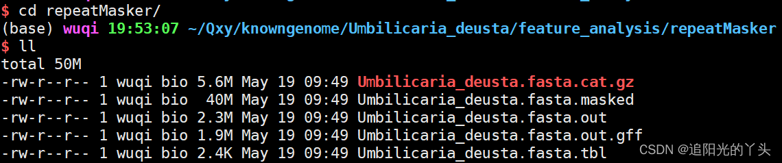 （5）基因组基本特征分析_repeatmasker结果-CSDN博客