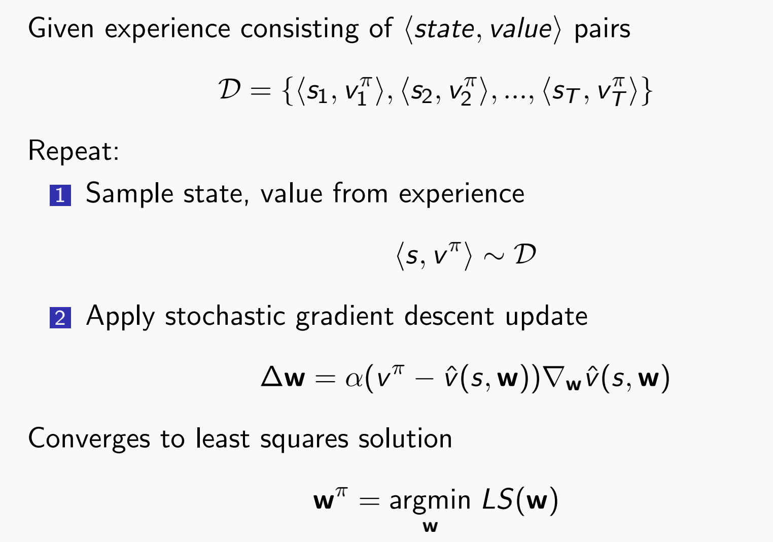 值函数近似Value Function Approximation-CSDN博客