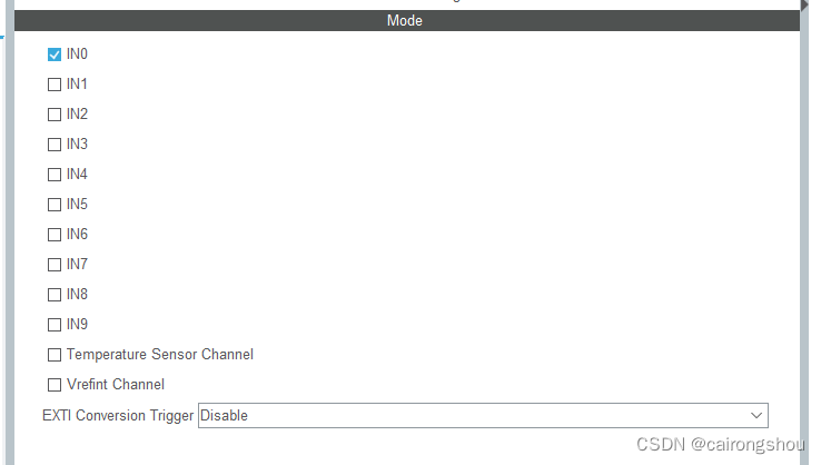 HAL库学习之ADC单通道查询，中断读取，DMA转运_scan conversion mode-CSDN博客