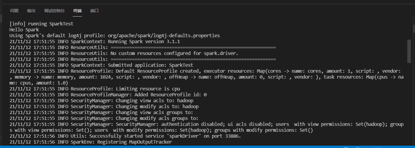 用VSCode开发Spark应用_vscode出现found: type sparkcontext var sc = new spar-CSDN博客