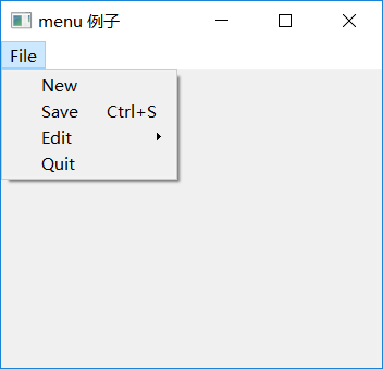 从零开始学Pyqt5之【控件介绍】（17）：菜单栏QMenuBar、QToolBar工具栏、QStatusBar状态栏_pyqt qmenubar-CSDN博客