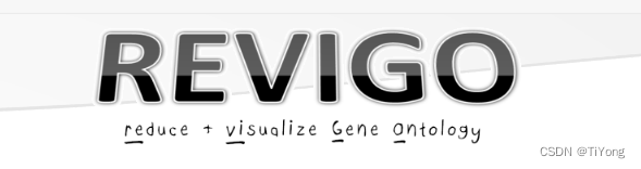 REVIGO的详细安装与使用教程（官方Python代码版的实现）-CSDN博客